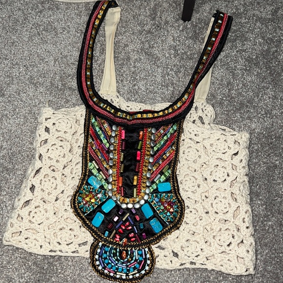 Tops | Jeweled Crop Top | Poshmark